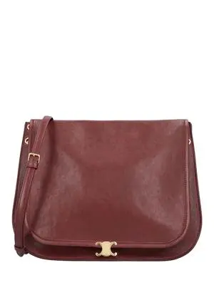 Celine Triomphe Leather Shoulder Bag - Multicolor