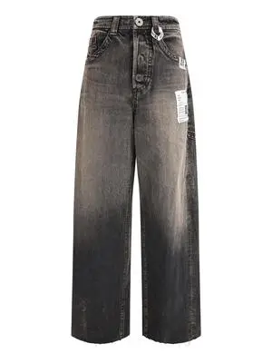 Mihara Yasuhiro Amateur Denim Jeans - Black