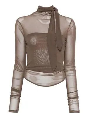 LEMAIRE Ballerina Foulard Top - Multicolor