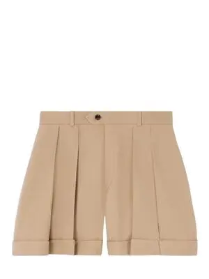 Celine Wool Shorts - Multicolor