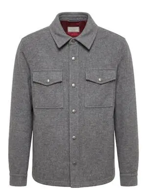 Brunello Cucinelli BRUNELLO CUCINELLI Cashmere Shacket Multicolor