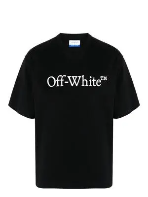 Off-White Big Bookish Cotton T-shirt - Multicolor