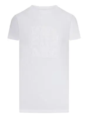 Max Mara Logo Cotton T-shirt - Multicolor
