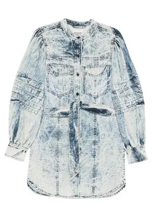Isabel Marant Étoile Marant Moe Cotton Short Dress - Multicolor