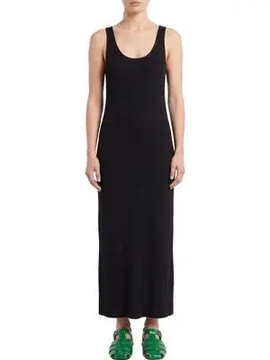 Max Mara Jersey Midi Dress - Black