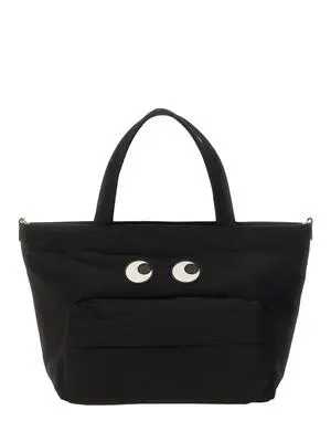 ANYA HINDMARCH Mini Eyes Tote Bag - Black
