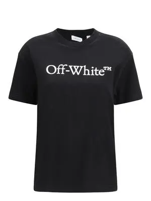 Off-White Big Logo Bookish T-shirt - Black