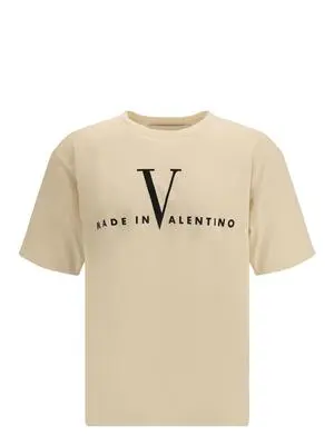 Valentino Garavani T-shirt With A “made In ” Print - Multicolor