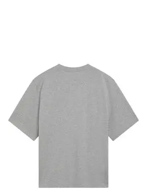 AMI Paris Grey De Coeur T-shirt - Gray