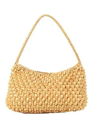 Dragon Diffusion Woven Leather Bag - Gold