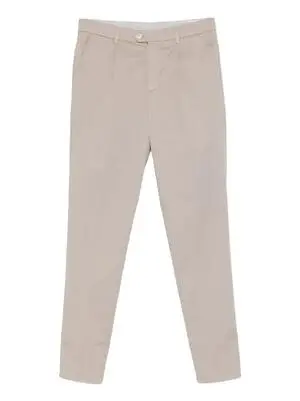 Brunello Cucinelli Garment-dyed Leisure Fit Pants - Multicolor
