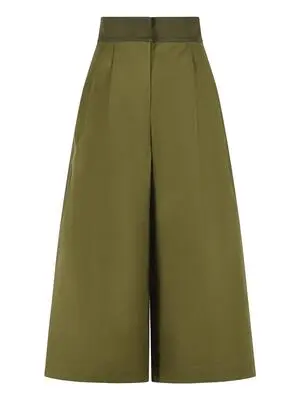 Zimmermann Cotton Culotte Pants - Green