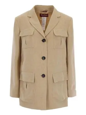 Max Mara Linen Jacket - Multicolor