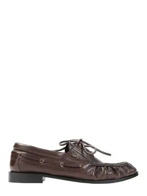 Saint Laurent Le Loafer Bateau - Brown
