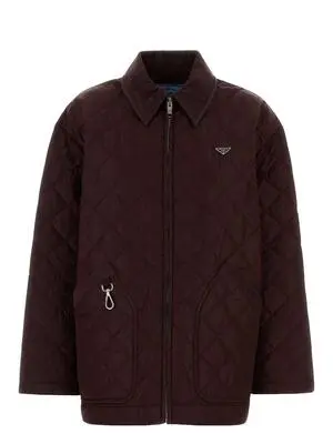 Prada Quilted Re-nylon Jacket - Black
