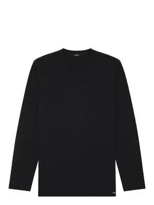 TOM FORD T-shirt A Manica Lunga - Black