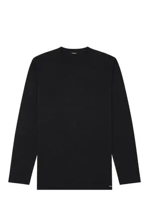 TOM FORD T-shirt A Manica Lunga - Black