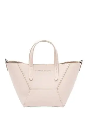 Brunello Cucinelli Bc Duo` Handbag - Multicolor