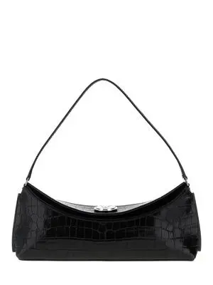 Jacquemus La Pochette Ovalo Shoulder Bag - Black
