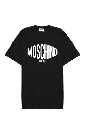 Moschino MOSCHINO T-shirt With Logo Black