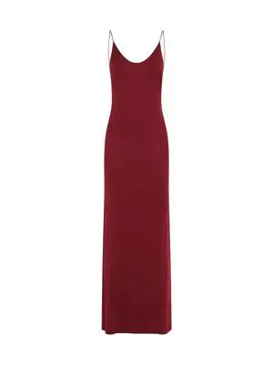 Saint Laurent Saint Lauren Long Dress - Red