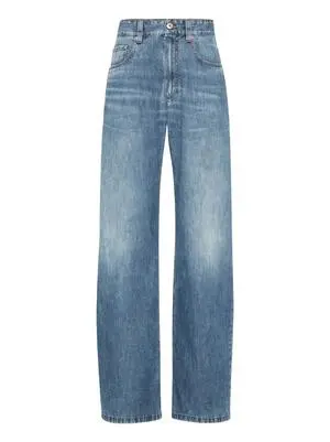 Brunello Cucinelli Denim Pants - Multicolor