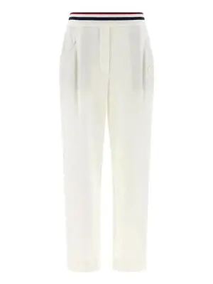 Brunello Cucinelli Cotton Trousers - Multicolor