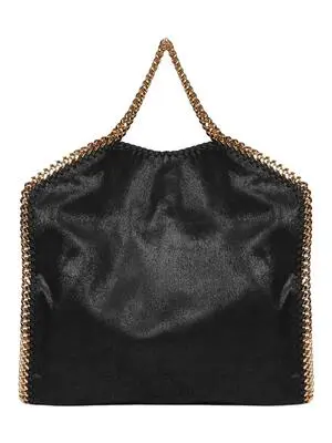 Stella McCartney Falabella Fold Over Tote Bag - Black