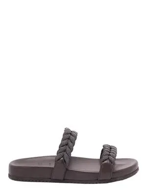 Brunello Cucinelli Lambskin Slippers - Multicolor