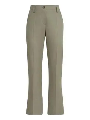 Brunello Cucinelli Cotton Tailored Trousers - Multicolor