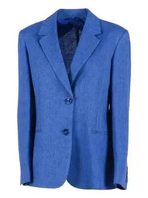 Max Mara Single-breasted Blazer - Blue