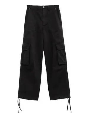 Loewe Cotton Cargo Trousers - Multicolor