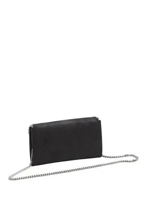 Stella McCartney Falabella Chain Wallet Bag - Black