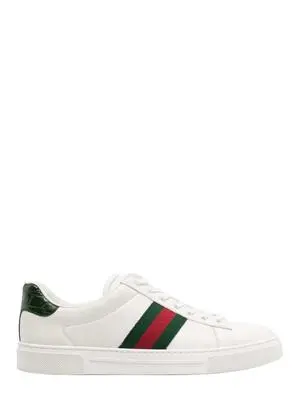 Gucci Ace Leather Sneakers - Multicolor