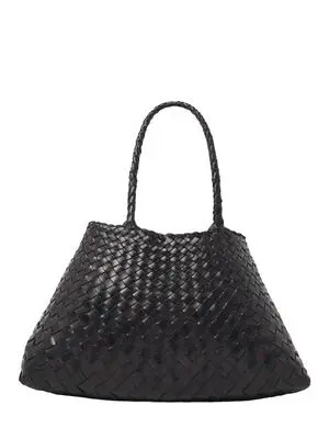 Dragon Diffusion DRAGON DIFFUSION Santa Croce Big Leather Bag Brown