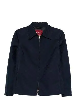 Gucci Gg Cotton Gabardine Jacket - Multicolor