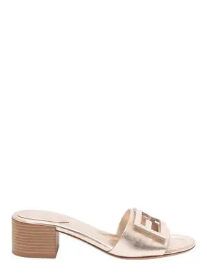 Fendi Ff` Slides - Multicolor