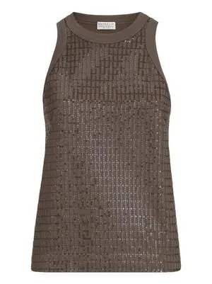 Brunello Cucinelli Tops Vests & Tank Tops - Brown