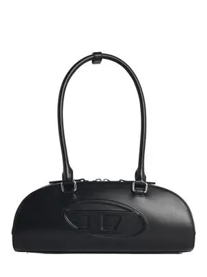 DIESEL® 1dr Dome Leather Bag - Black