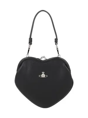 VIVIENNE WESTWOOD Borsa Belle Heart Frame Purse - Black
