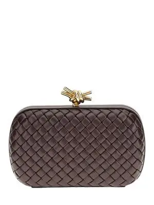 Bottega Veneta Intrecciato Leather Clutch - Multicolor