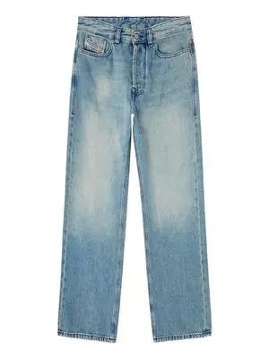 DIESEL® 1980 D-eeper Blue Denim Jeans - Multicolor