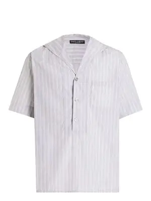 Dolce & Gabbana Three-button Short Sleeved Shirt - Multicolor