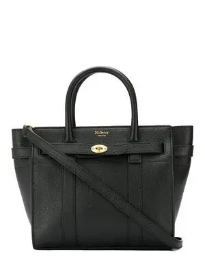 Mulberry Batswater Small Black Leather Handbag - Multicolor