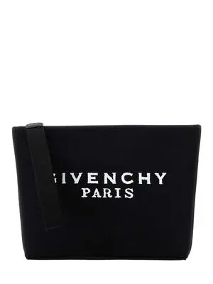Givenchy GIVENCHY Canvas Pouch Black