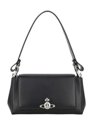 VIVIENNE WESTWOOD VIVIENNE WESTWOOD Hazel Medium Shoulder Bag Black
