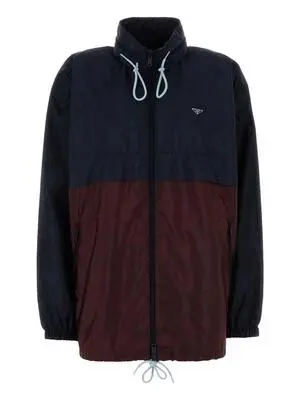 Prada Re-nylon Windbreaker Jacket - Red