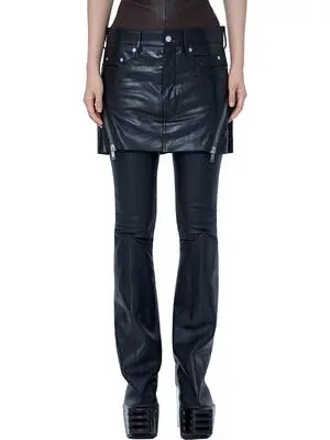Rick Owens Bolan Banana Mini Skirt - Black