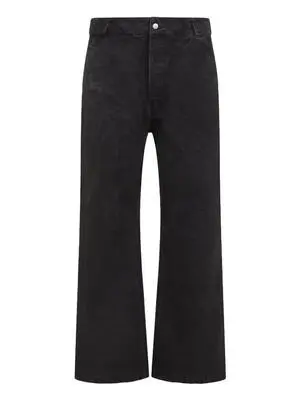 Fear Of God Denim Wide-leg Jeans - Black