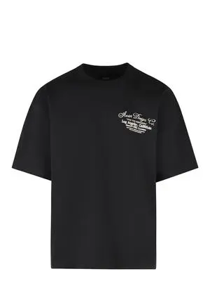 Amiri Dreamers Chain' Cotton T-shirt - Black
